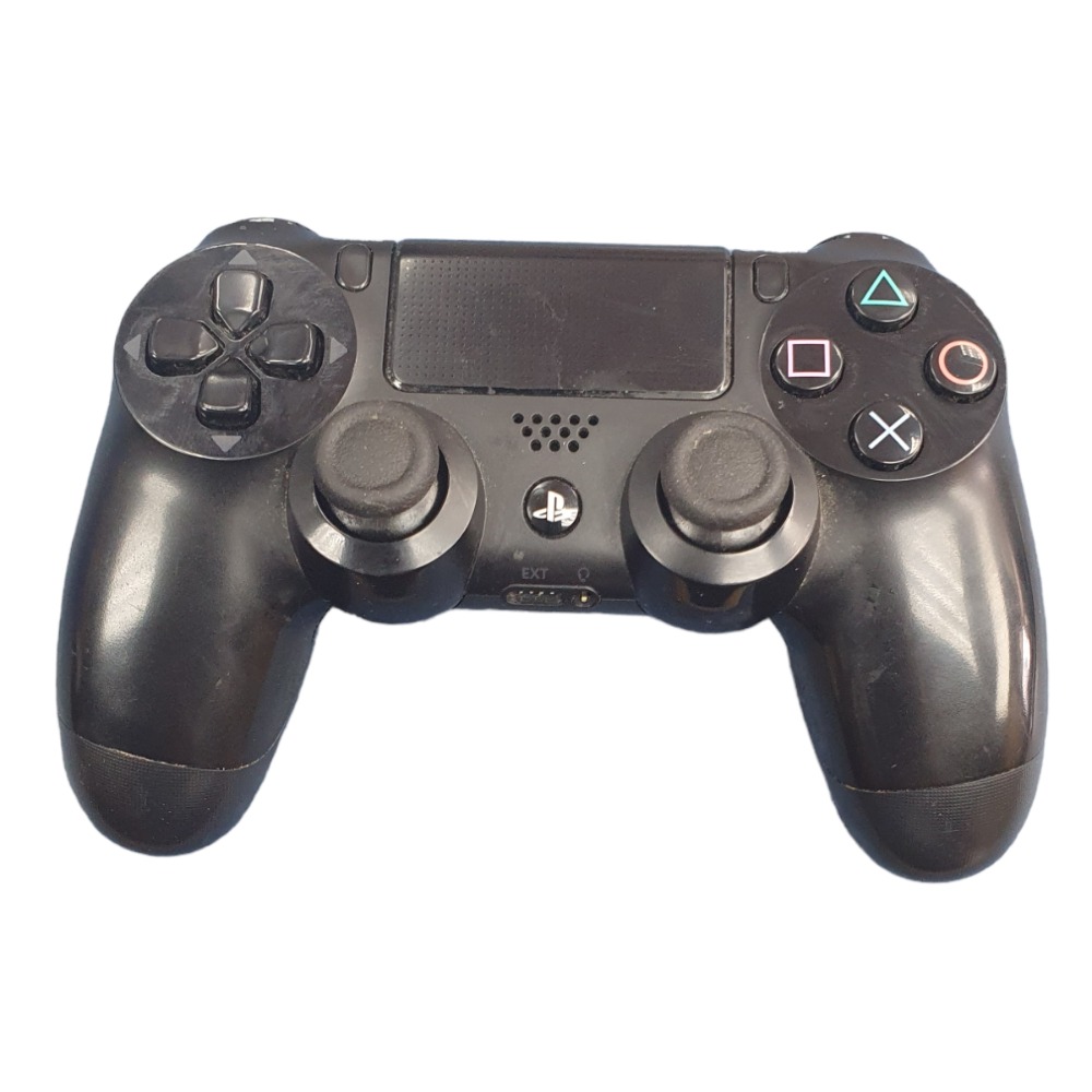 Pre-owned PS4 Official Dual Shock 4 Black Controller - Own4Less